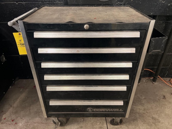Cornwell Rolling Tool Chest and Contents | Online Auctions | Proxibid