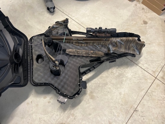 Huntmaster Treestand Crossbow with Tenpoint Scope Flambeau Crossbow ...