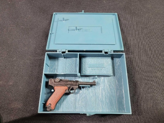 Marx 9mm German Luger Toy Pew-Pew in Box | Online Auctions | Proxibid