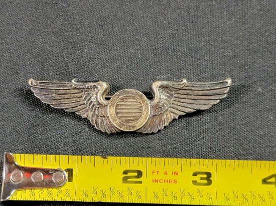 WWII US Army Air Corps Force Observer Wings Sterling Silver | Online ...
