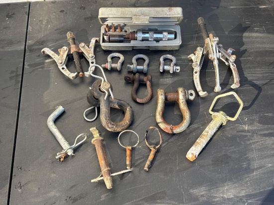 clevis and pins - gear pullers - tools | Online Auctions | Proxibid