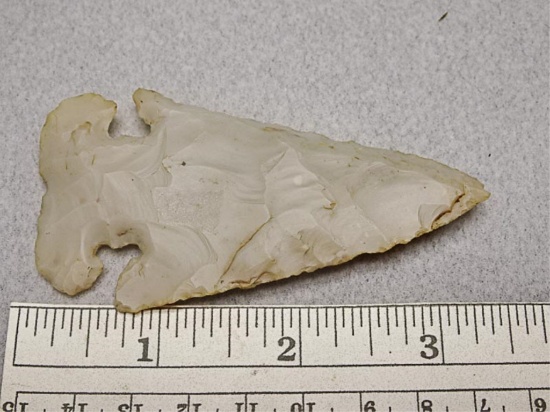 Archaic Expanded Notch Point - 3 1/2 in. - Flint | Art, Antiques ...