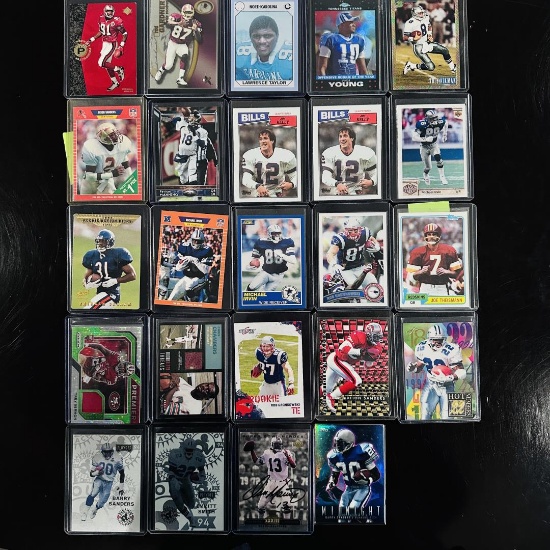 Assorted Set of Football Cards - Stars, Legends & Inserts | Art ...