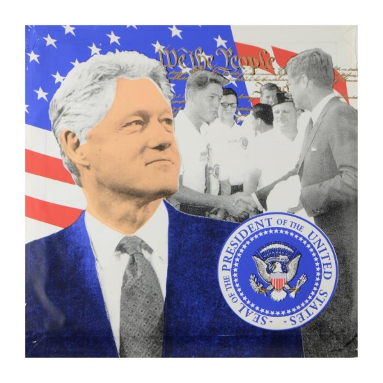 Bill Clinton, We the People by Steve Kaufman (1960-2010) | Art ...