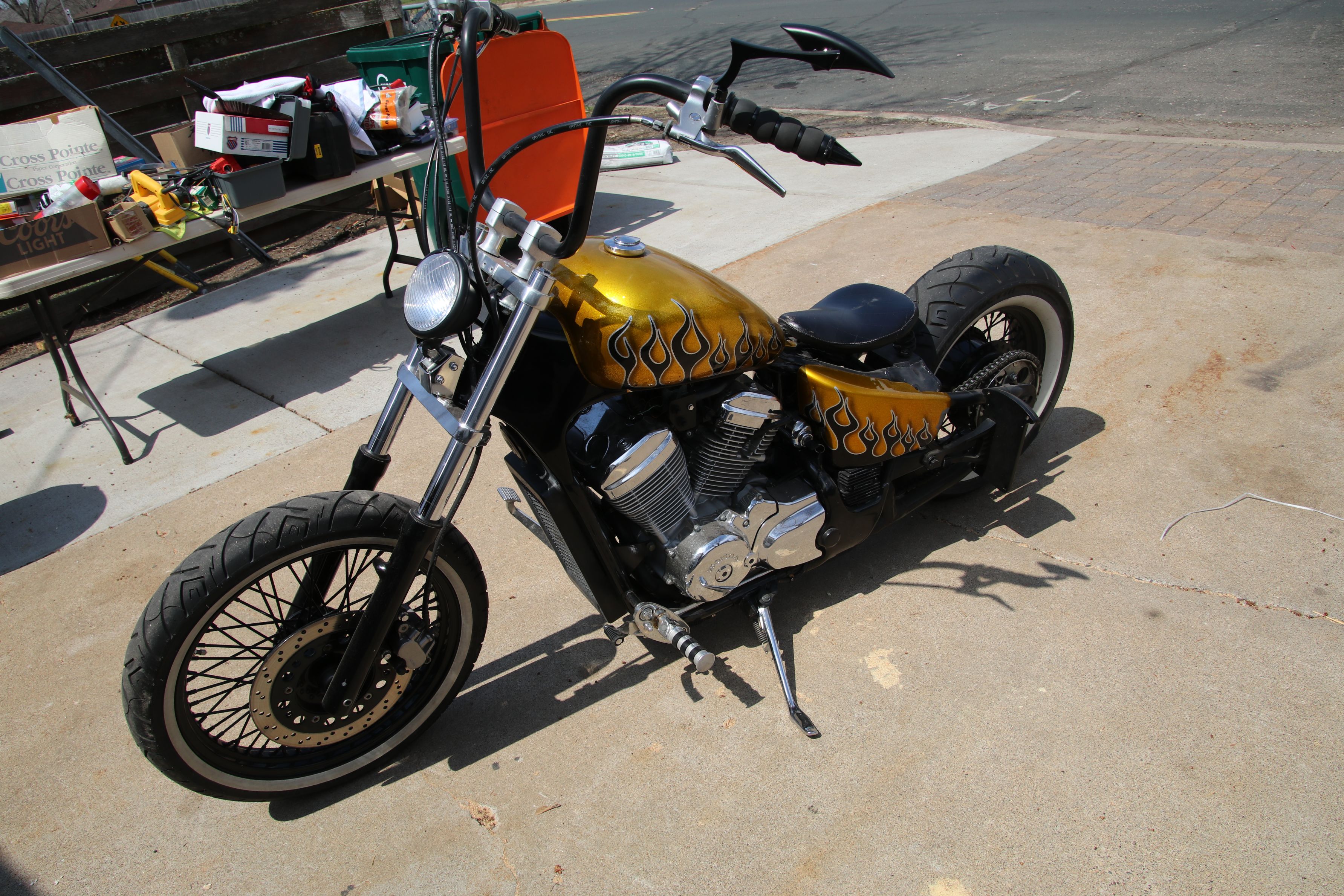 Honda Shadow Bobber Motorcycle