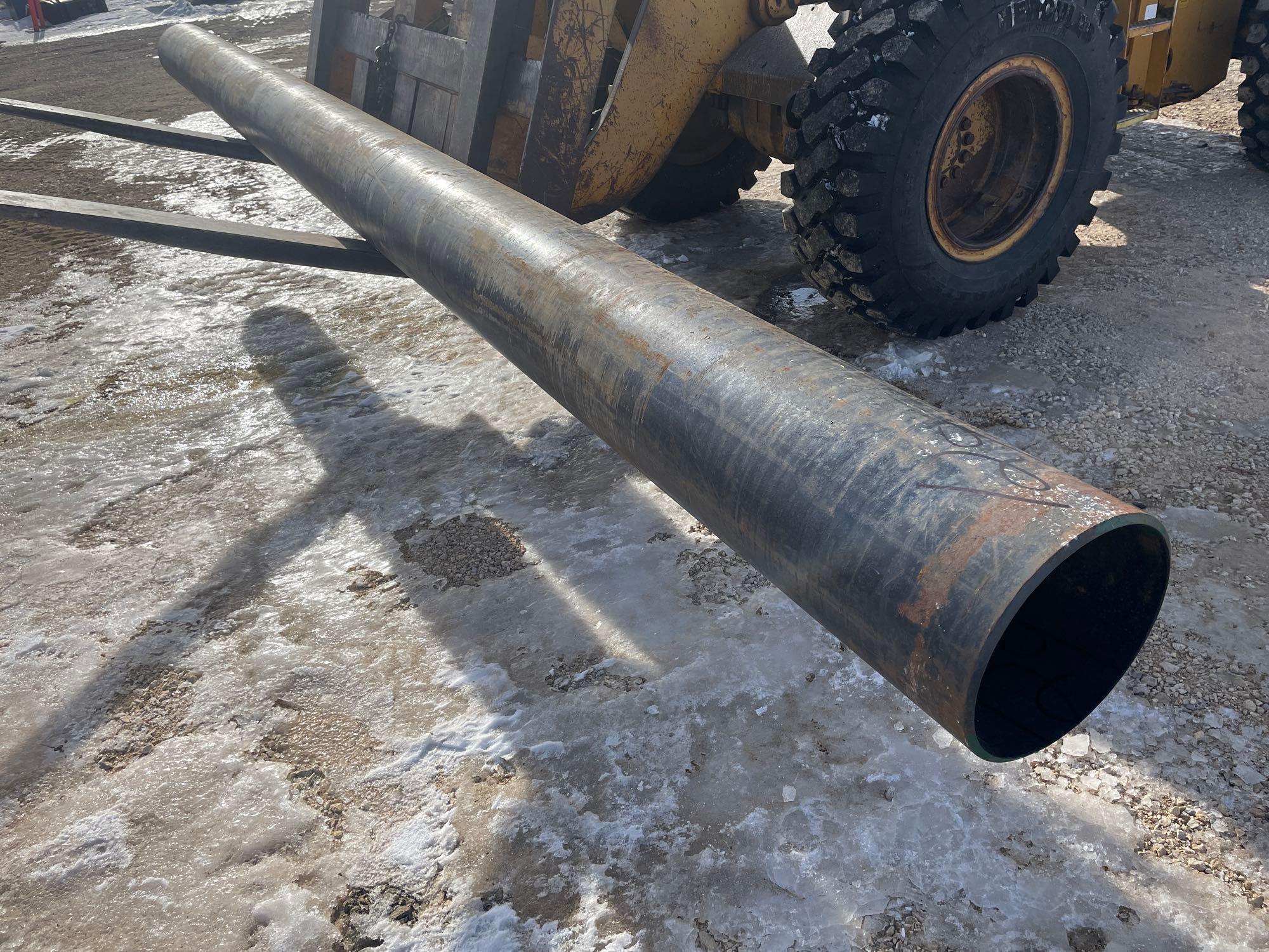 Pipe, 19.5 feet x 12 inches inside diameter by | Proxibid