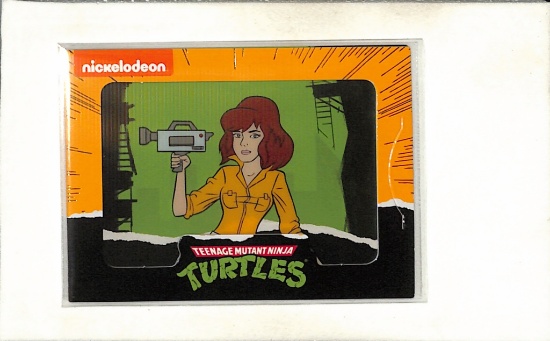 APRIL O"NEIL (RARE) 2024 CYBERCEL TEENAGE MUTANT NINJA TURTLES CARTOON ...