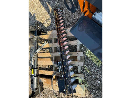 Miva 58" Mini Excavator Sickle Bar Mower | Online Auctions | Proxibid