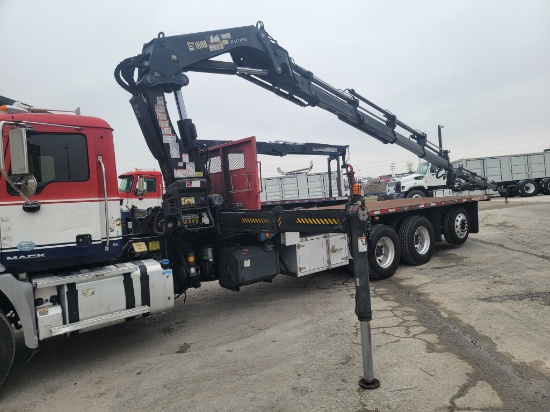 2011 Hiab 322-4 Hi Pro Jib 100x-3.3 Knuckle Crane | Heavy Construction ...