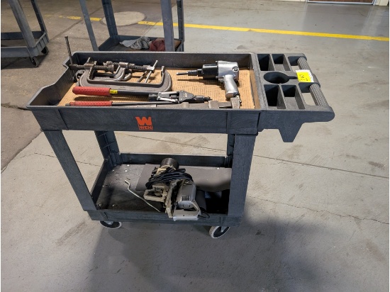 Wen Shop Cart w/ Tools | Online Auctions | Proxibid