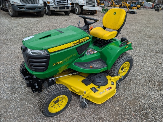 2022 John Deere X739 Mower | Online Auctions | Proxibid