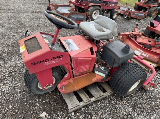 Toro Sand Pro 2000 W/ Rake Attachment | Online Auctions | Proxibid