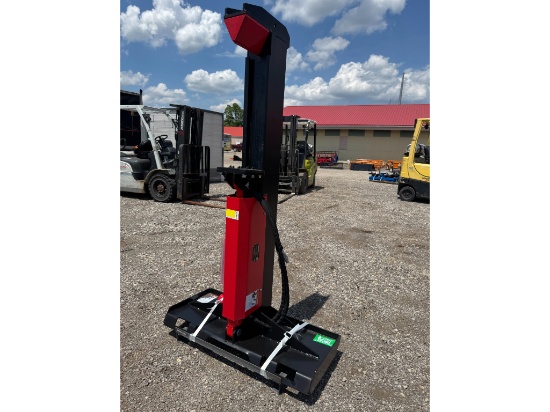 Ray Tree Skid Steer Log Splitter | Heavy Construction Equipment ...