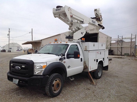 Versalift VST36I, Articulating & Telescopic Material Handling Bucket ...