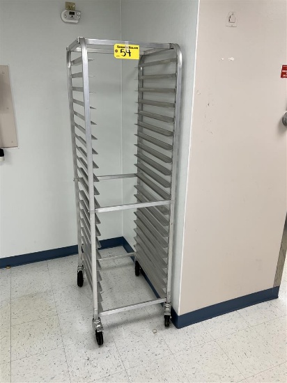 ALUMINUM SHEET PAN CART | Online Auctions | Proxibid