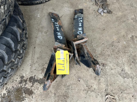 SET OF 2001 GM 2500 FISHER PUSH PLATES | Industrial Machinery ...