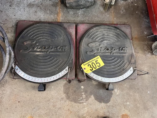 BID PRICE X 2 - (2) SNAP-ON ALIGNMENT TURN TABLES | Online Auctions ...