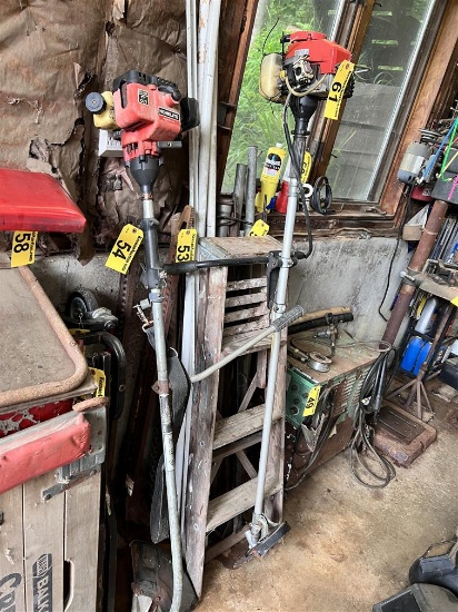 LOT: 2-GAS POWERED TRIMMERS, JONSRED 300 & HOMELITE BRUSH CUTTER ...