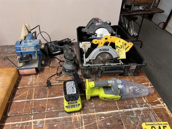 LOT OF 6-ASSORTED POWER TOOLS: | Online Auctions | Proxibid