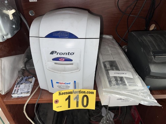 MAGICARD PRONTO ID CARD PRINTER | Online Auctions | Proxibid