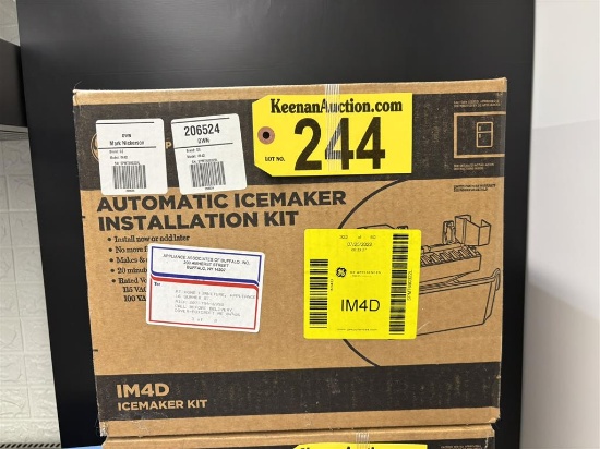 NEW IN BOX GE MODEL IM4D AUTOMATIC ICE MAKER KIT | Online Auctions ...