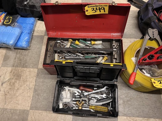 MISC. TOOL LOT W/ 2-TOOL BOXES & CONTENTS | Online Auctions | Proxibid
