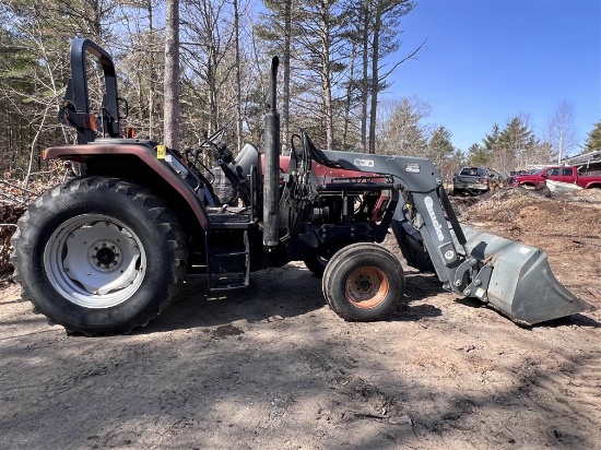 SEE VIDEO - 1999 CASE IH CX70 2WD UTILITY TRACTOR, 73HP PERKINS DIESEL ...