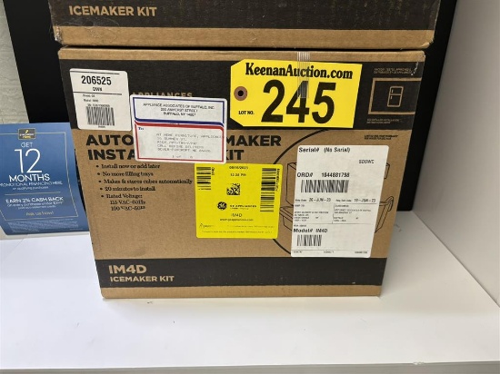 NEW IN BOX GE MODEL IM4D AUTOMATIC ICE MAKER KIT | Online Auctions ...