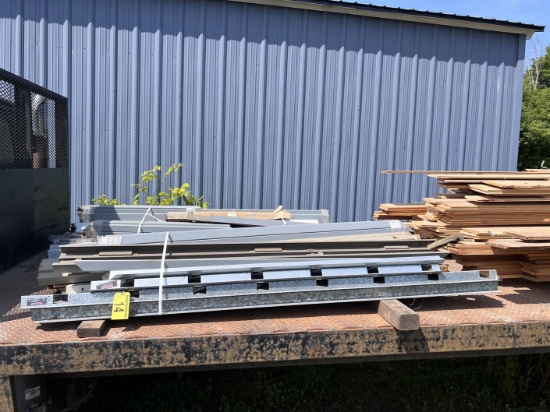LOT: BILCO ALUMINUM STAIR STRINGERS & STEEL DOOR FRAMES | Online ...