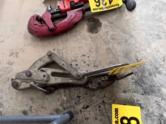M. KLEIN & SONS 5,000 LB CABLE PULLER | Heavy Construction Equipment ...