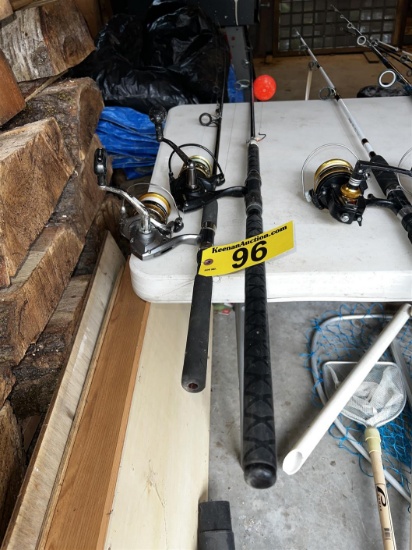 BID PRICE X 2 - (2) OPEN FACE SPINNING RODS: | Online Auctions | Proxibid
