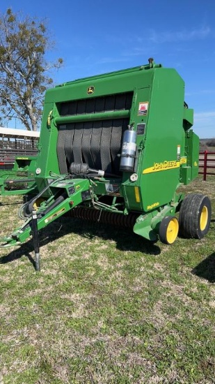 John Deere Megawide 557 Round Baler | Farm Equipment & Machinery Hay ...