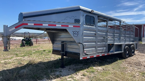 *2022 D5 Cattle Combo Catch 6'X20' Trailer | Horse & Livestock Horse ...