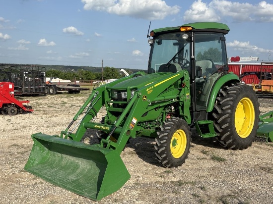 John Deere 4052R Cab/Air HST w/JD 440R Loader | Online Auctions | Proxibid