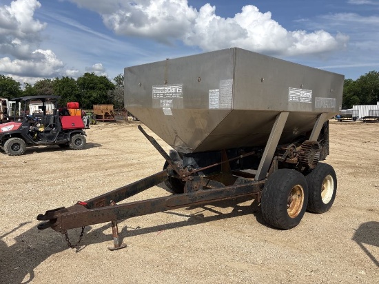 Adam Ground Driven Fertilizer Spreader | Online Auctions | Proxibid