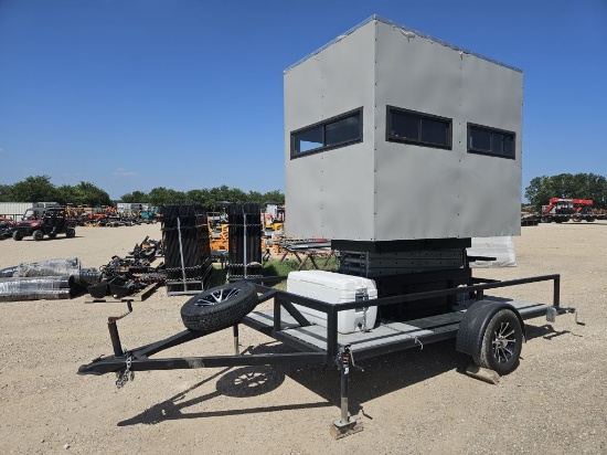 2024 Genie Hydraulic Deer Stand Trailer | Online Auctions | Proxibid