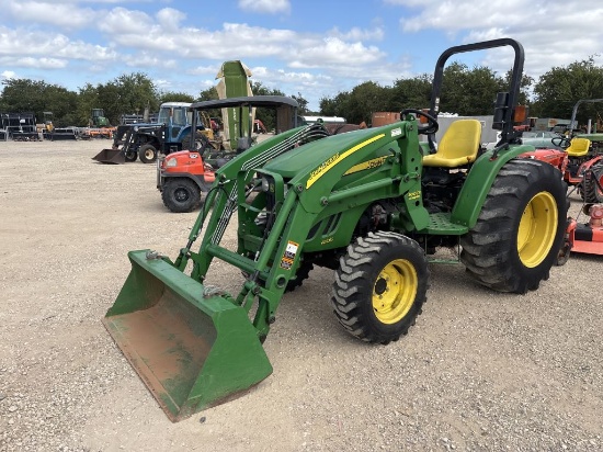 John Deere 4105 HST 4WD w/JD 300CX Loader | Online Auctions | Proxibid