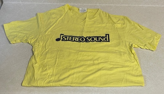 Vintage Stereo Sound T Shirt | Online Auctions | Proxibid