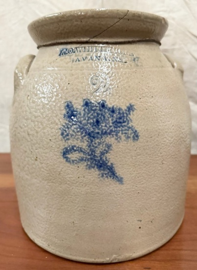 Antique A. O. Whittemore, Havana N.Y. Salt Glaze 2 Gal. Jar | Online ... Antique A. O. Whittemore, Havana N.Y. Salt Glaze 2 Gal. Jar | Online ...