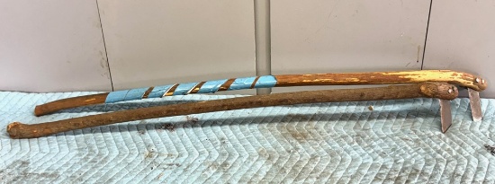 Lot Of 2 Handmade Cane Cutters | Online Auctions | Proxibid