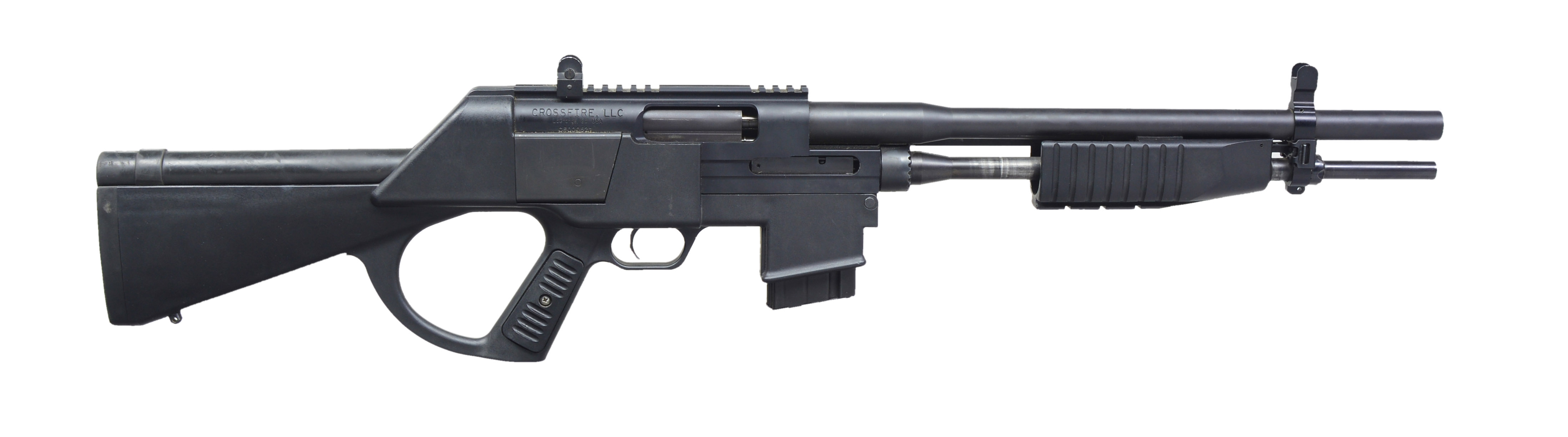 CROSSFIRE MK–1 PUMP ACTION RIFLE / SHOTGUN. | Proxibid