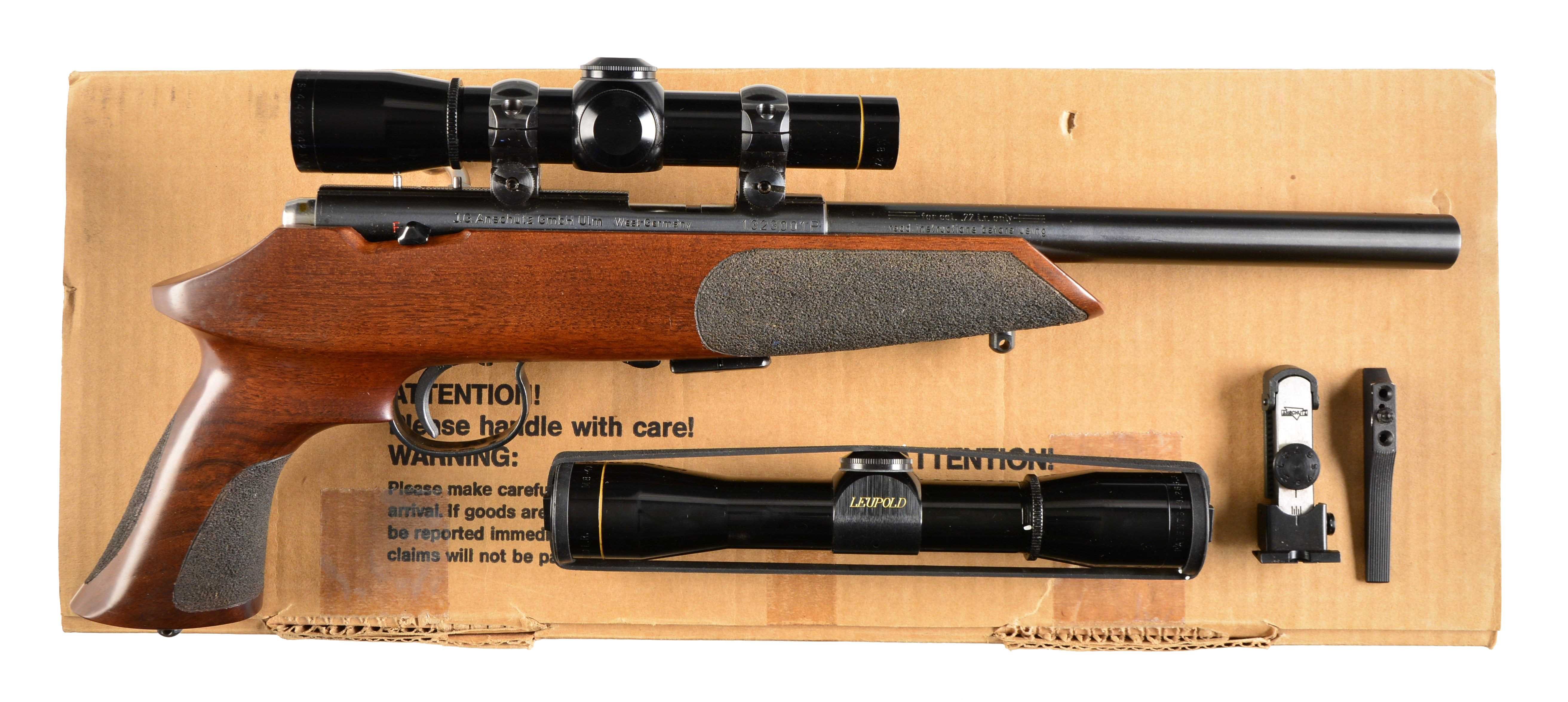 ANSCHUTZ EXEMPLAR BOLT ACTION PISTOL. | Proxibid