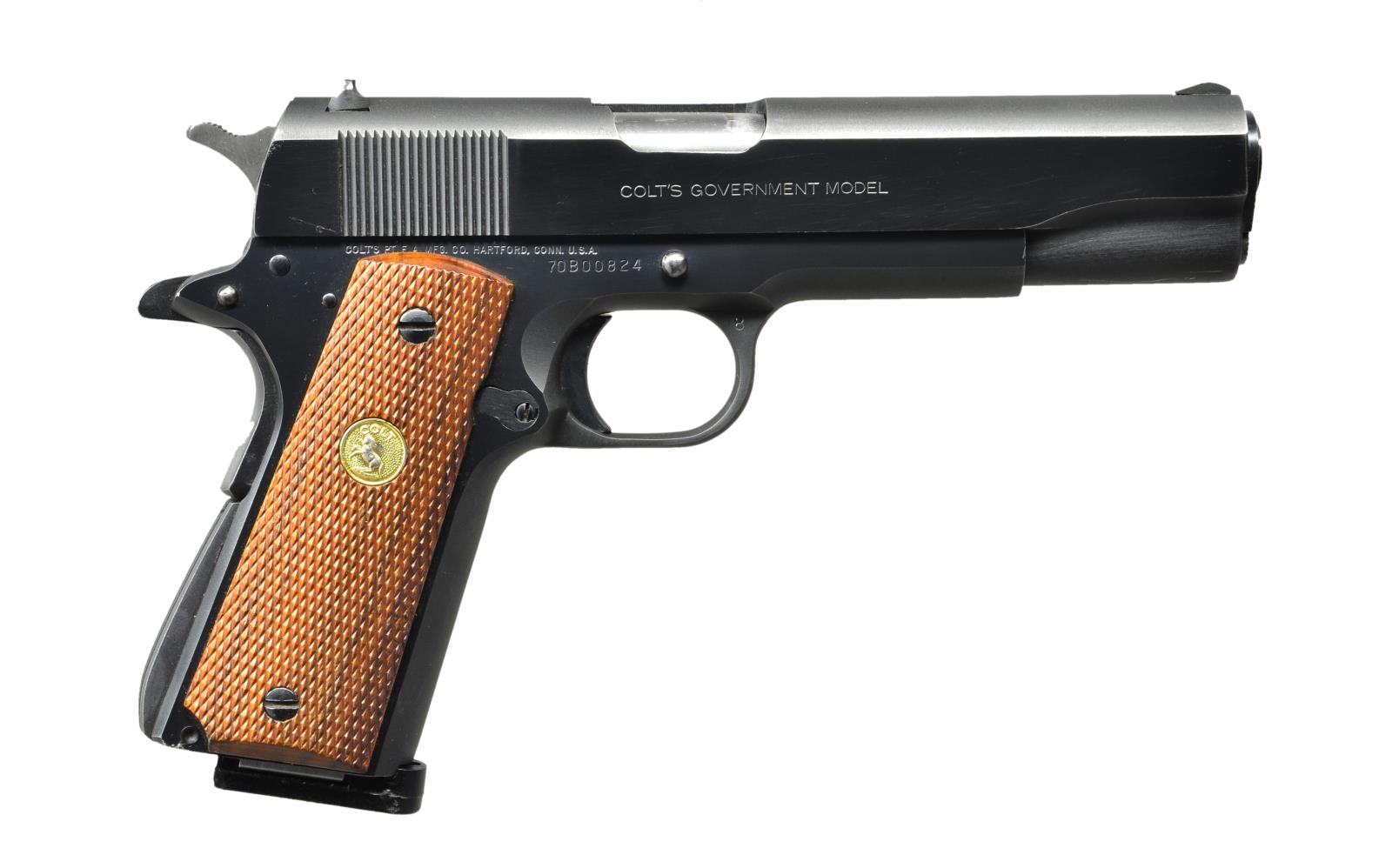 COLT GOVERNMENT MODEL SERIES 70 SEMI AUTO PISTOL. | Proxibid