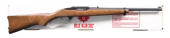 RUGER MODEL 96/44 LEVER ACTION RIFLE WITH MATCHING | Guns & Military ...