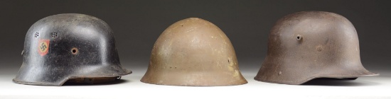 1 WWI & 2 WWII AXIS HELMETS. | Guns & Military Artifacts Militaria WW1 ...