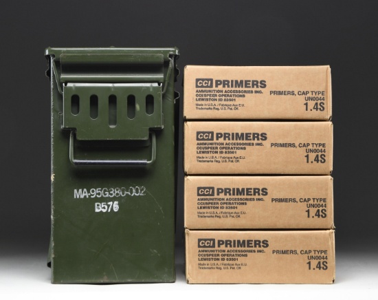 LOT OF 2000 CCI SMALL RIFLE PRIMERS. | Guns & Military Artifacts ...