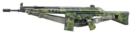 CAMOUFLAGE FMP INTER ORDINANCE SLG 95 RIFLE. | Guns & Military ...