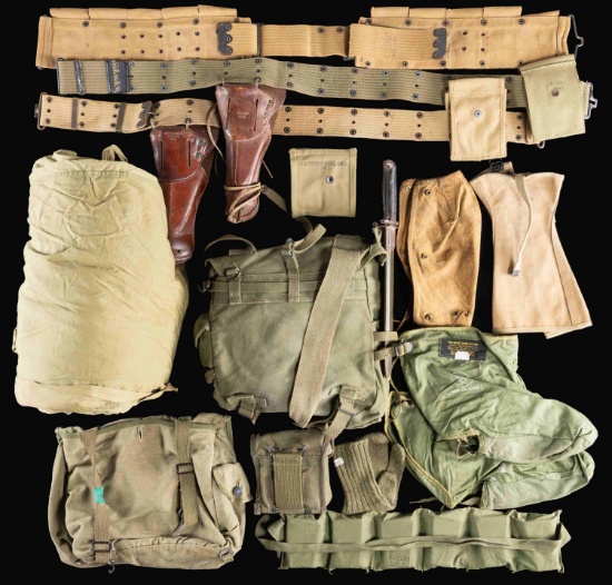 US MILITARY FIELD GEAR AND EQUIPMENT | Guns & Military Artifacts ...
