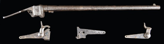 SHARPS BARRELED ACTION WITH VARIOUS LOCK PLATES | Guns & Military ...