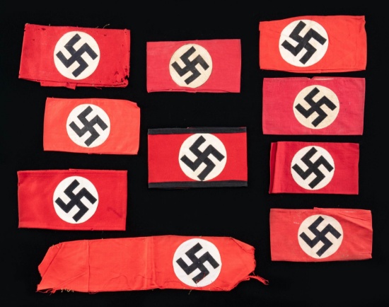 WWII GERMAN SS AND PARTY ARMBANDS | Guns & Military Artifacts Militaria ...